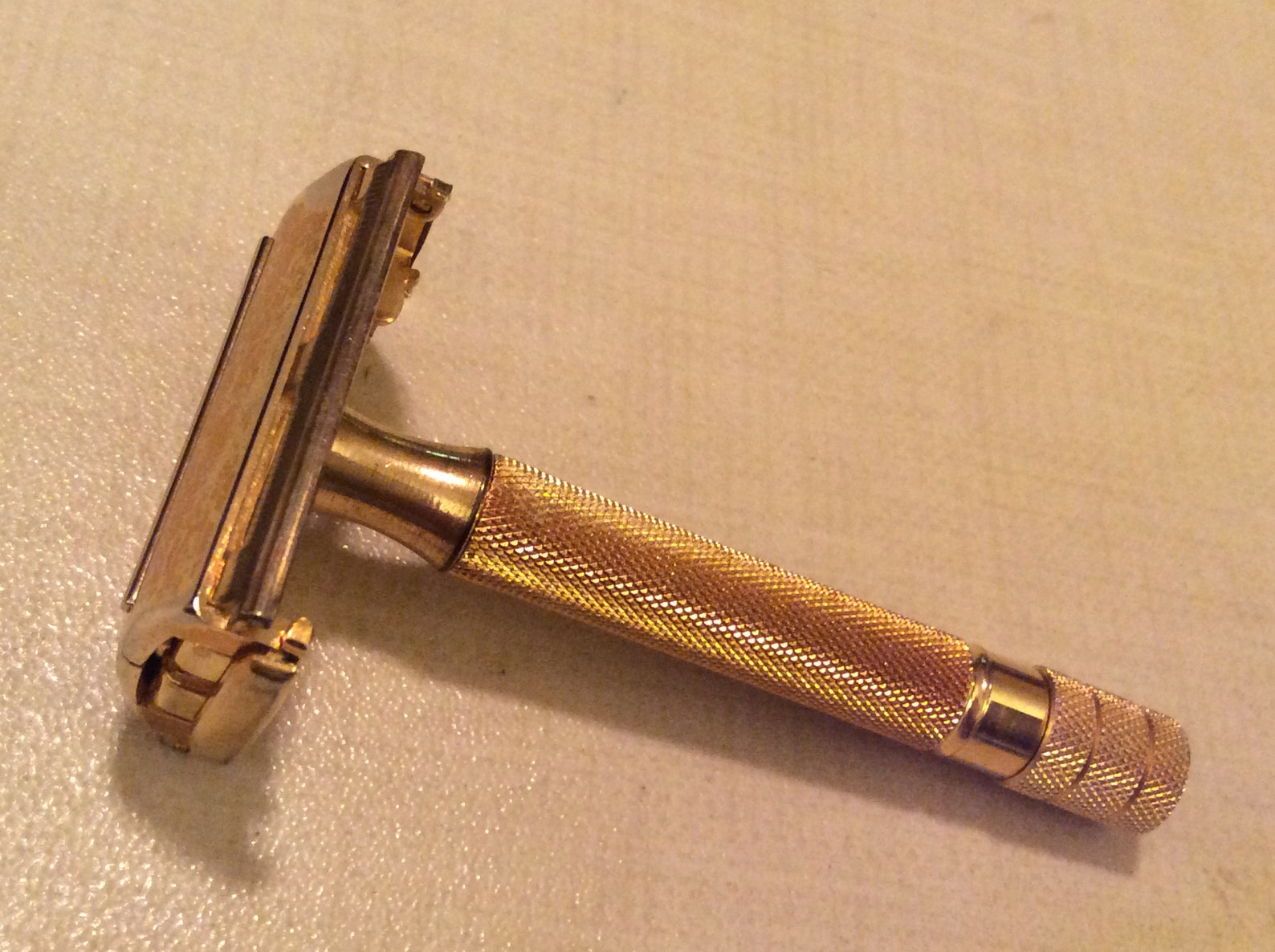 1946 Gillette Milord Tech Gold Safety Razor - Etsy