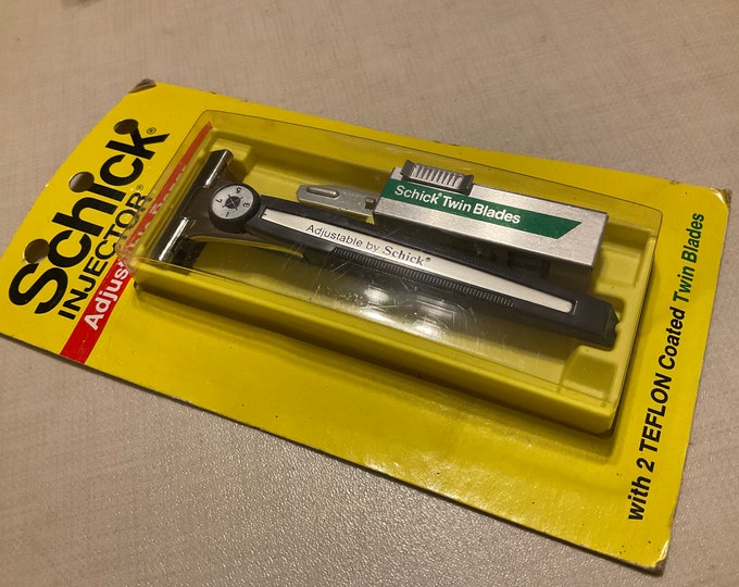 Schick Dial Adjustable Injector Razor - Type M - New in Box - Etsy