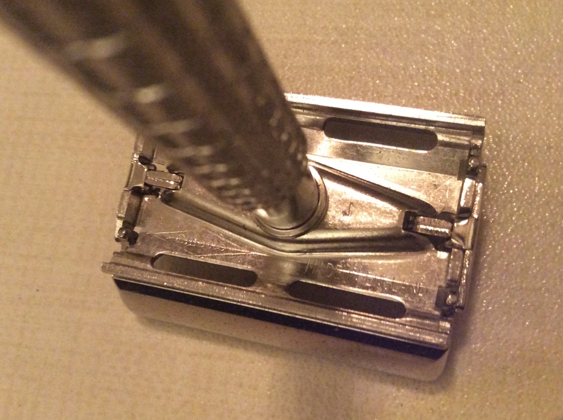 Gillette Flare Tip British Rocket Safety Razor | Etsy