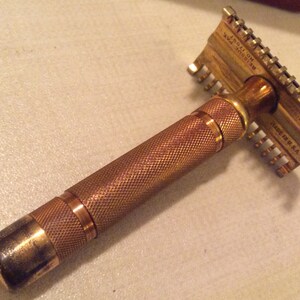 Gillette Long Comb new Type Safety Razor in Case - Etsy