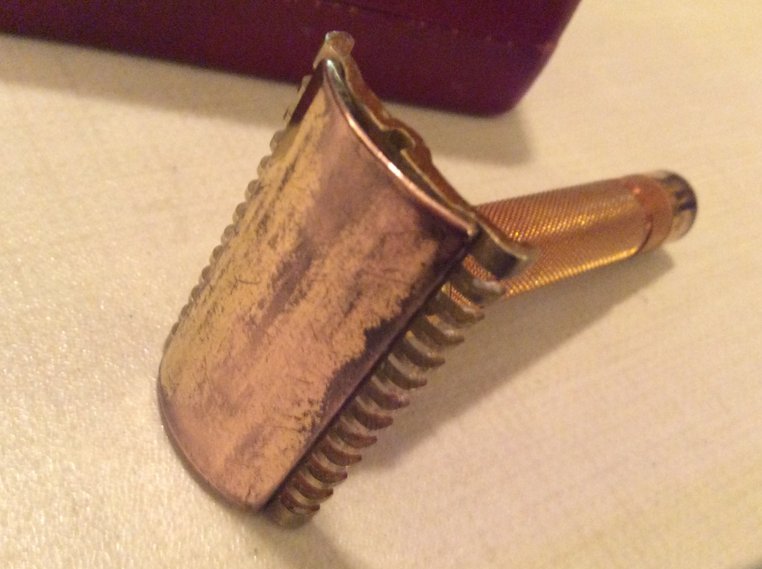 Gillette Long Comb new Type Safety Razor in Case - Etsy