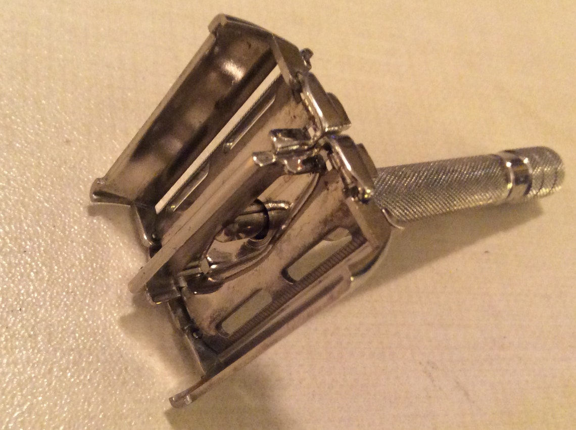 1941 Gillette Ranger Tech double edge razor | Etsy