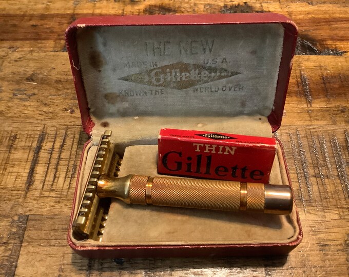 Gillette Long Comb "new" Type Safety Razor in Case - Etsy