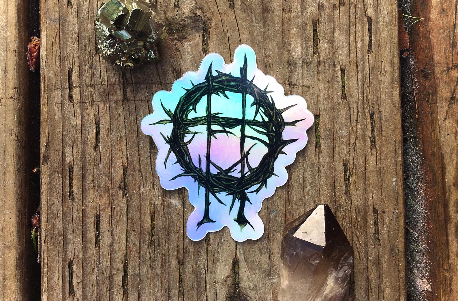 Protection & Self-love Sigil Holographic Stickers - Etsy