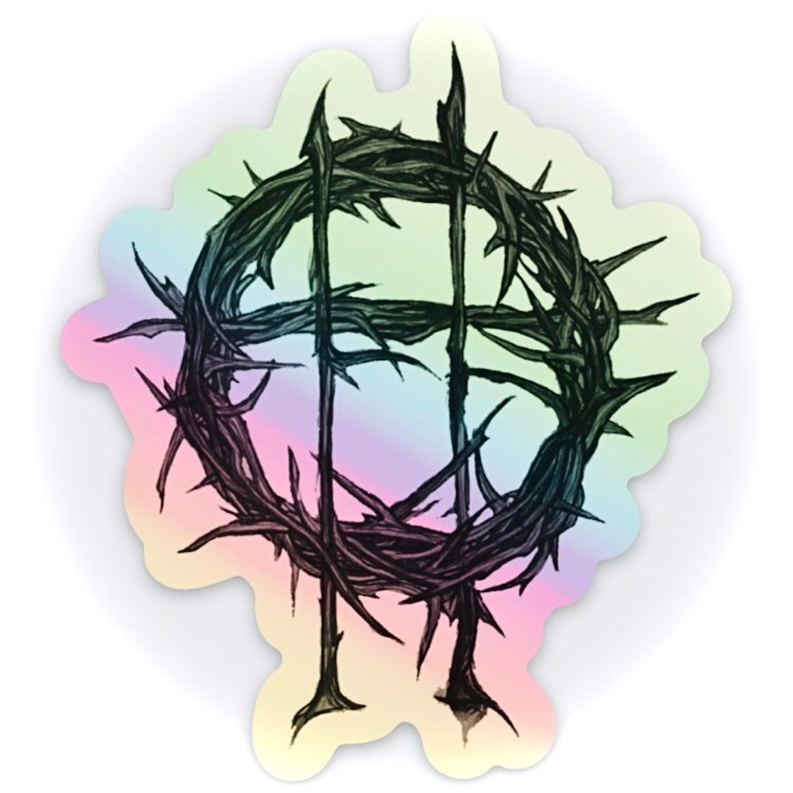 Protection & Self-love Sigil Holographic Stickers - Etsy