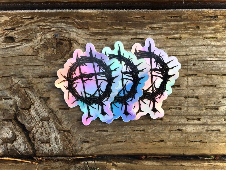 Protection & Self-love Sigil Holographic Stickers - Etsy