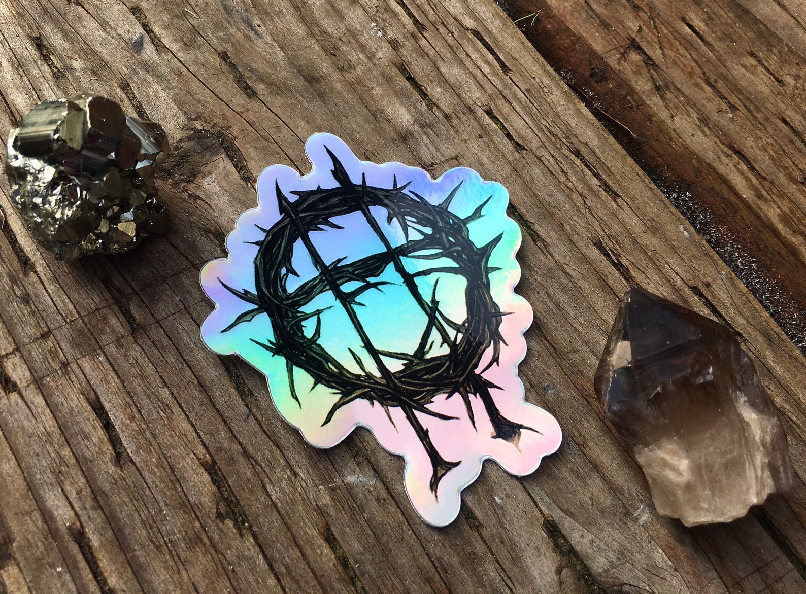 Protection & Self-love Sigil Holographic Stickers - Etsy
