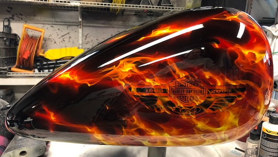 Real Flame Motorcycle Paint Jobs | Reviewmotors.co