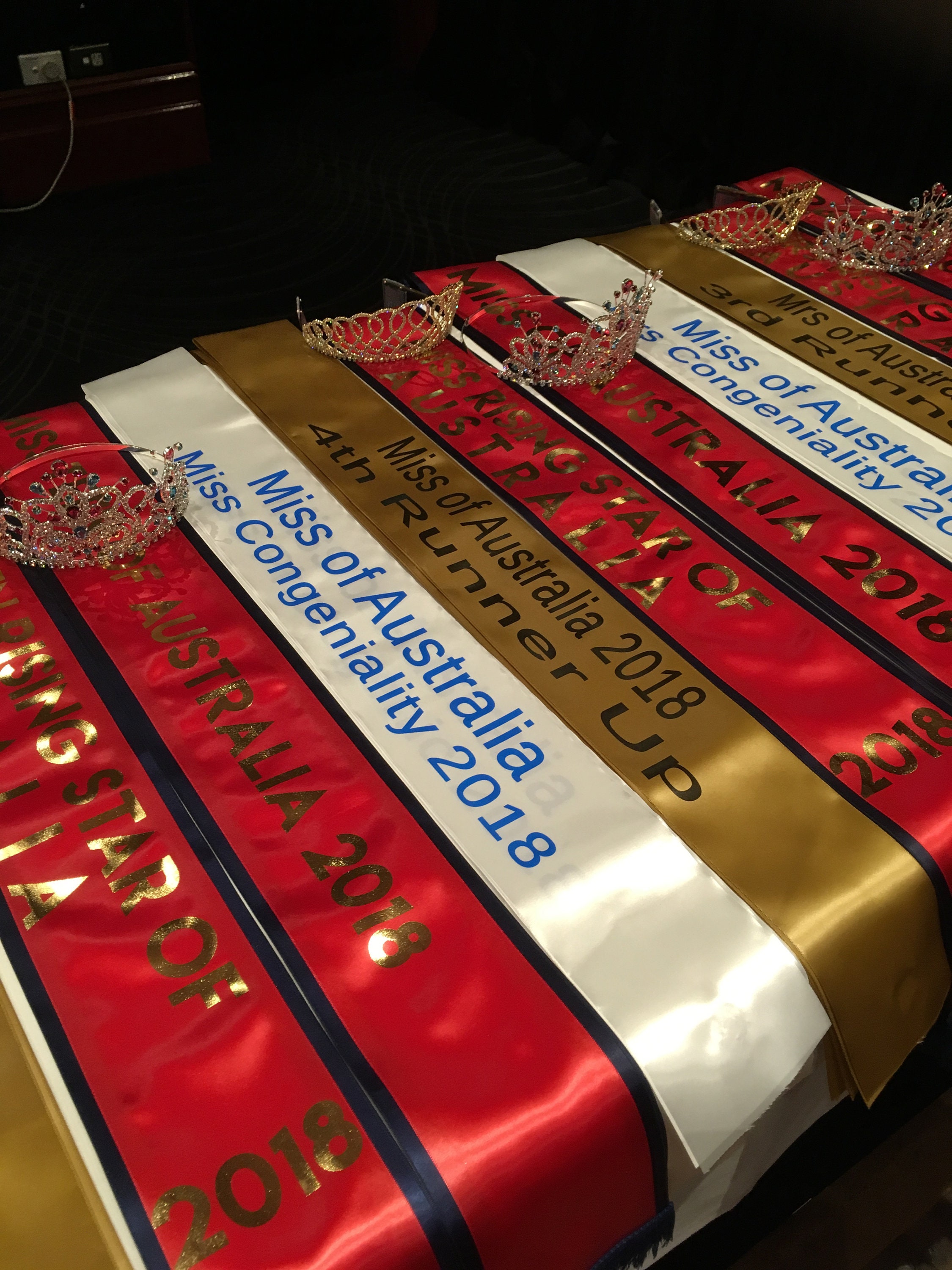 Pageant Personalised Sash...any Wording....any Name or - Etsy Australia