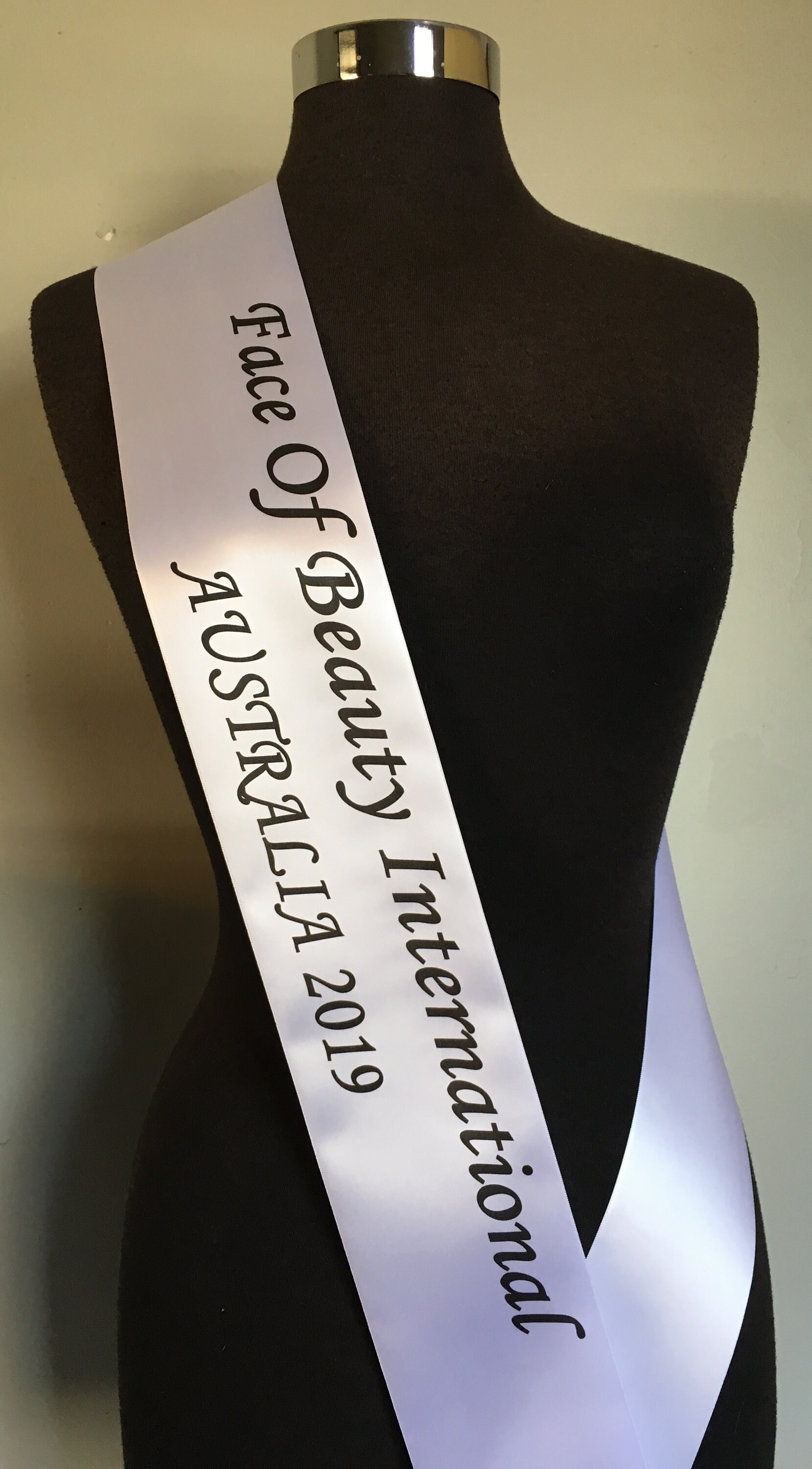Pageant Personalised Sash...any Wording....any Name or - Etsy Australia