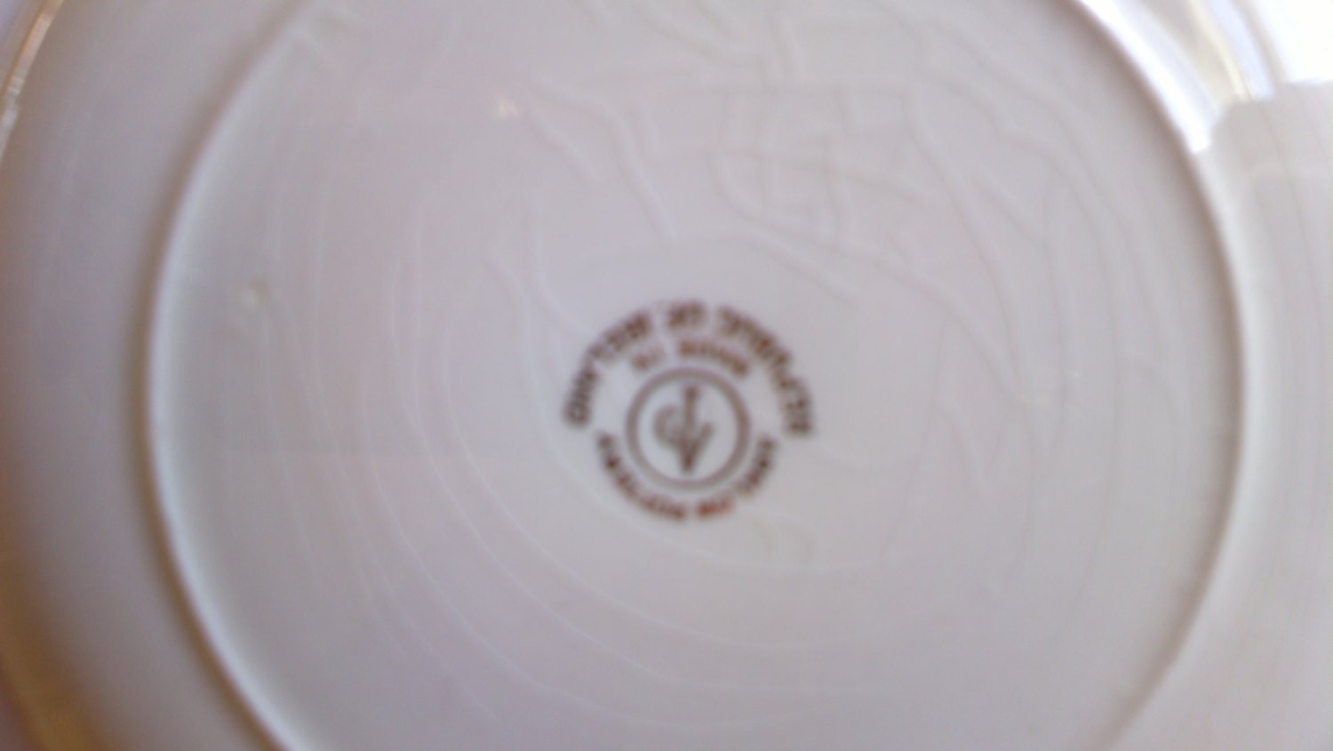 Vintage Arklow China Plate - Etsy