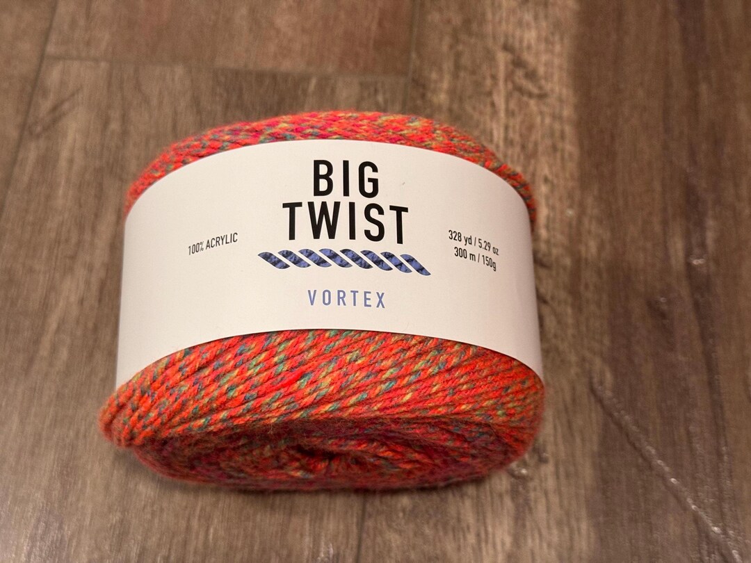 Big Twist Vortex Yarn - Neon Rainforest - Etsy