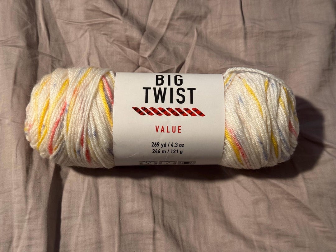 Big Twist Value Yarn - Speckled Brights - Etsy