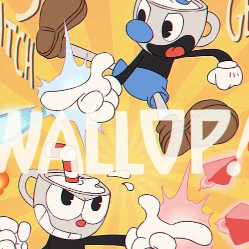 Cuphead 12x8 Poster Print - Etsy