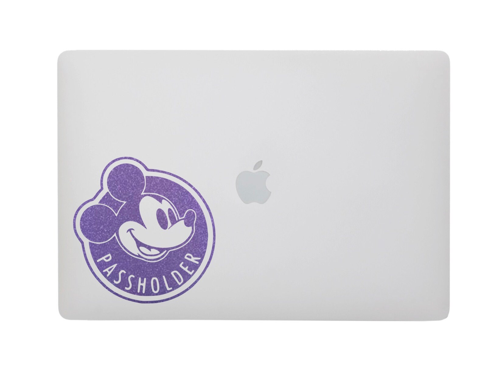 Disney Passholder Vinyl Decal Holographic Glitter Car Decal - Etsy