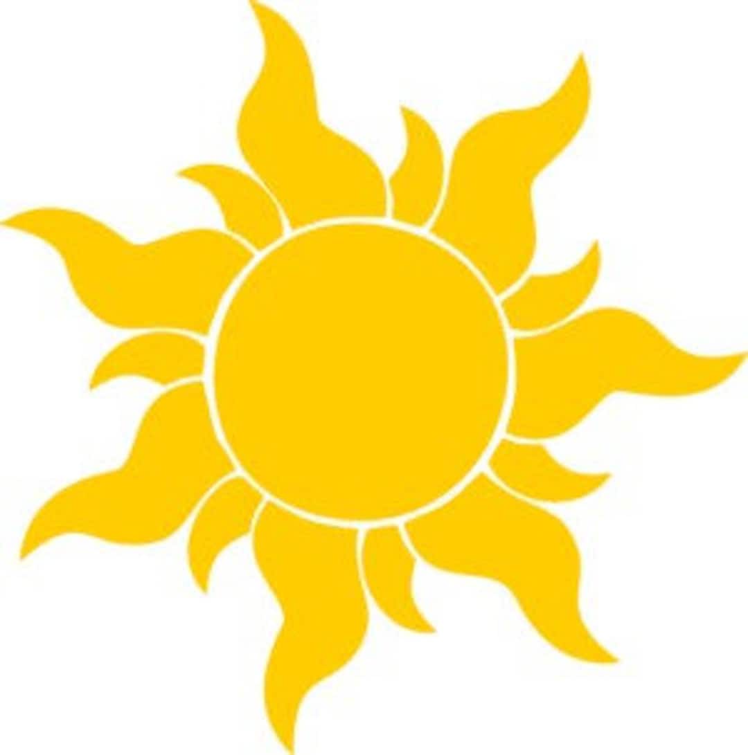 Rapunzel Sun Disney Decal | Car Decal | Princess Decal | Window Sticker ...
