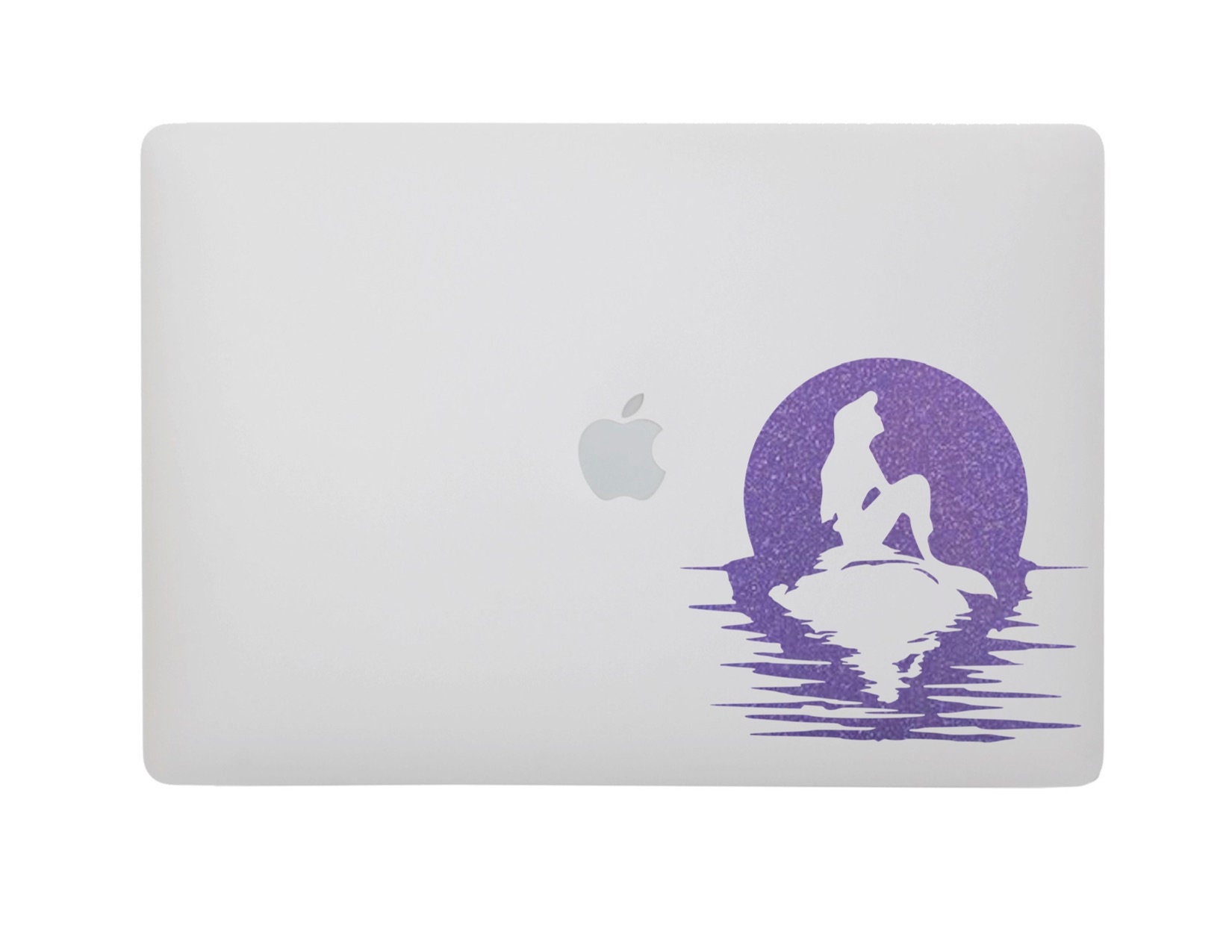 Glitter Princess Ariel Vinyl Decal Car Window Sticker Yeti | Etsy