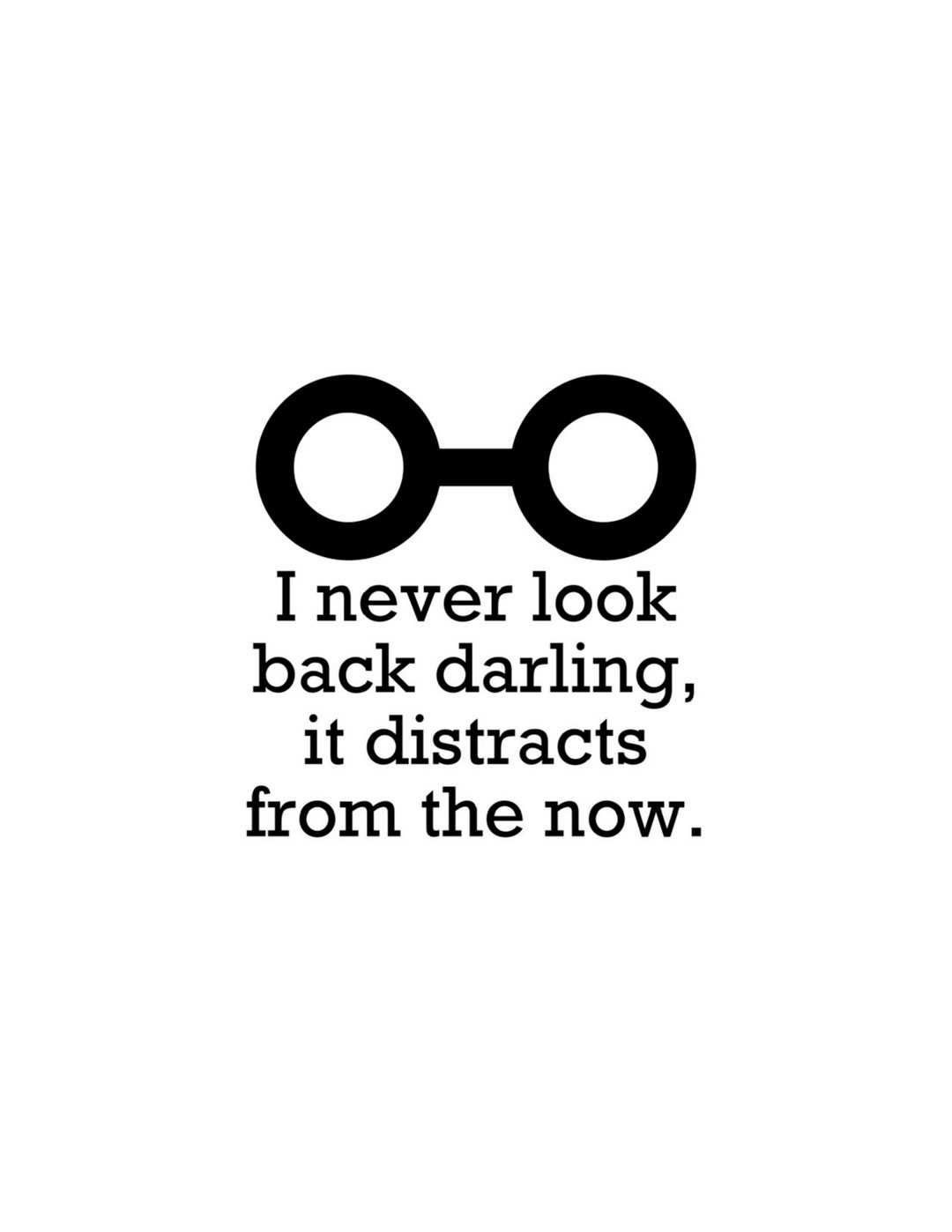 Edna Mode I Never Look Back Darling Decal | Incredibles Decal | Window ...