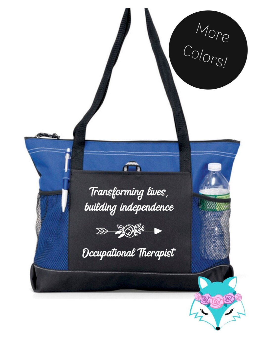 Occupational Therapy Therapist Tote Bag, OT Gift, Carryall, Canvas ...
