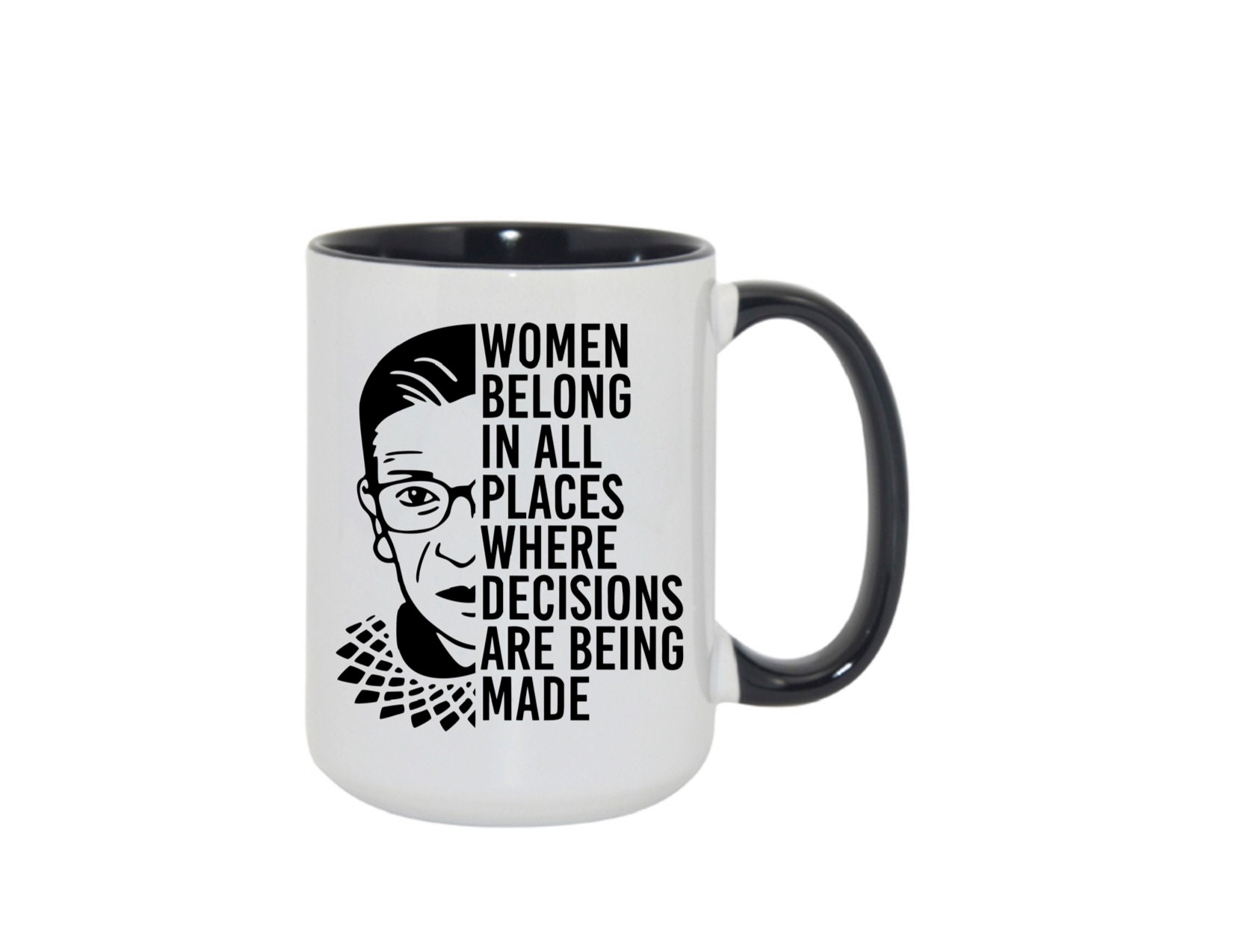 Ruth Bader Ginsburg RBG 11 15 Oz Ceramic Coffee Tea Mug - Etsy