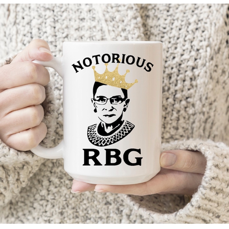Notorious Rbg Mug - Etsy