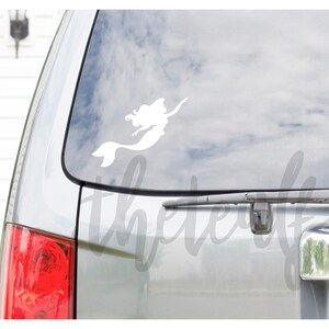 Disney Ariel Little Mermaid Vinyl Decal, Car Decal, Window, Laptop ...