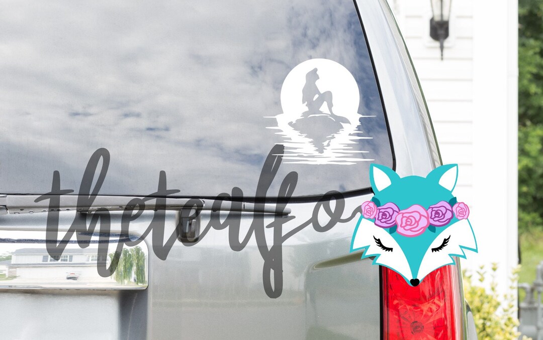 Princess Ariel Vinyl Decal, Car, Window Sticker, Yeti, Tumbler, Laptop ...