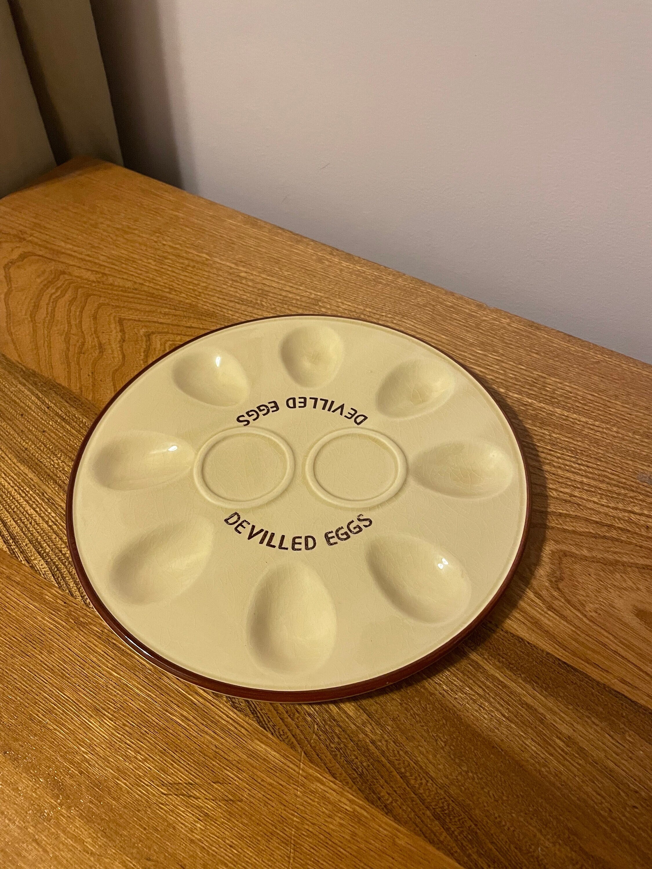 Vintage Made in Japan Devilled Egg Serving Dish Devilled Egg Style 1950s-1960s - Etsy