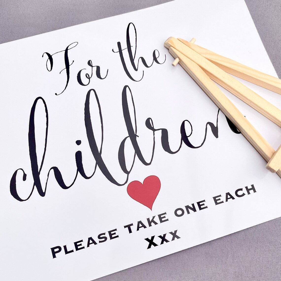 Personalized Favor Sign With Easel | Rustic Party Decor - Etsy UK
