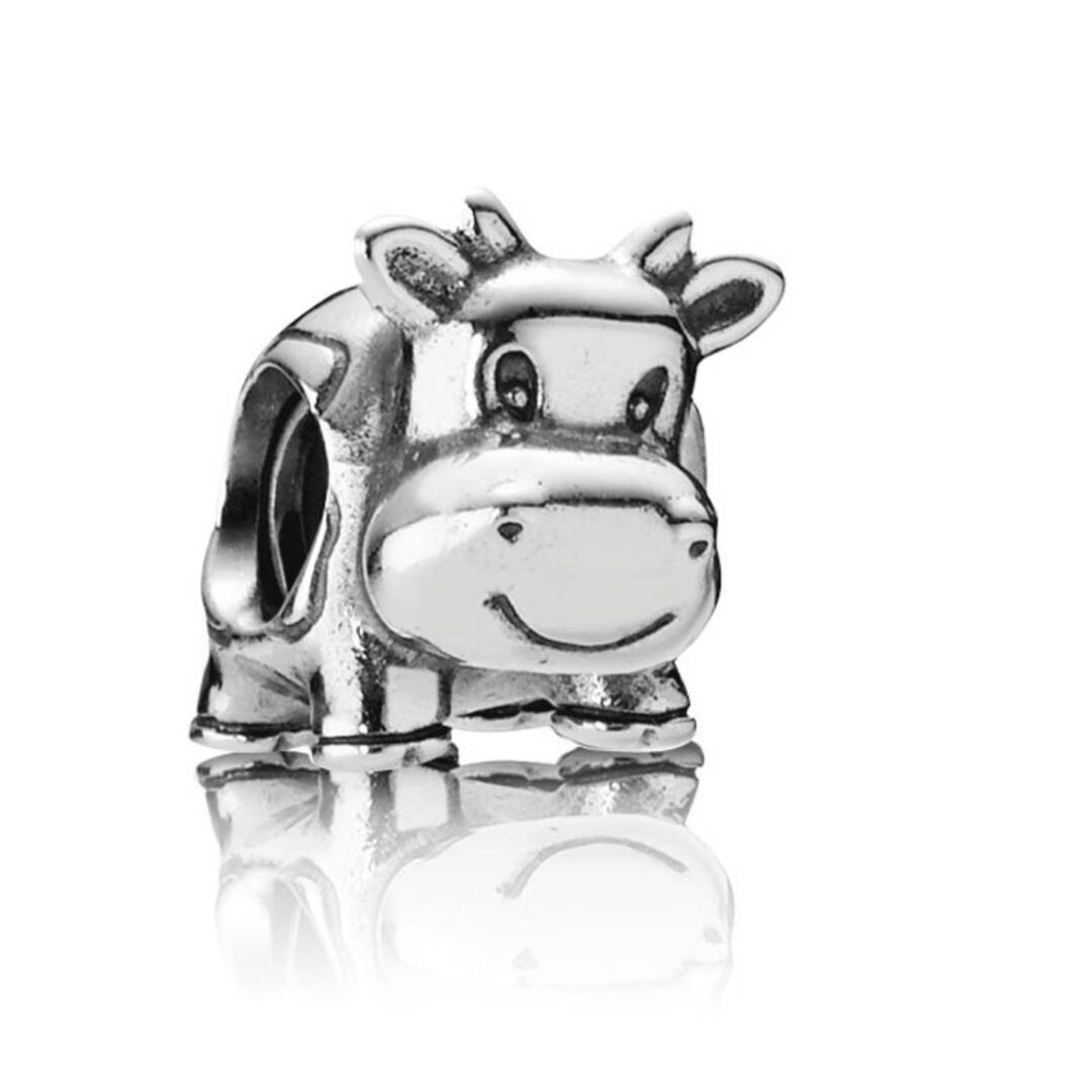 Authentic Pandora Cow Charm | Etsy