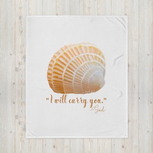 Seashell Bible Verse Art Print (click to See More Products Available ...