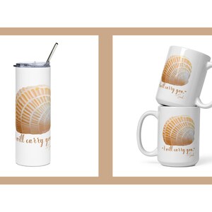 Seashell Bible Verse Art Print (click to See More Products Available ...