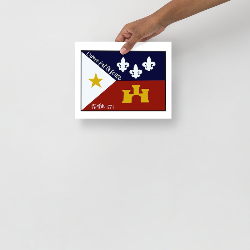 Acadian Flag - Etsy