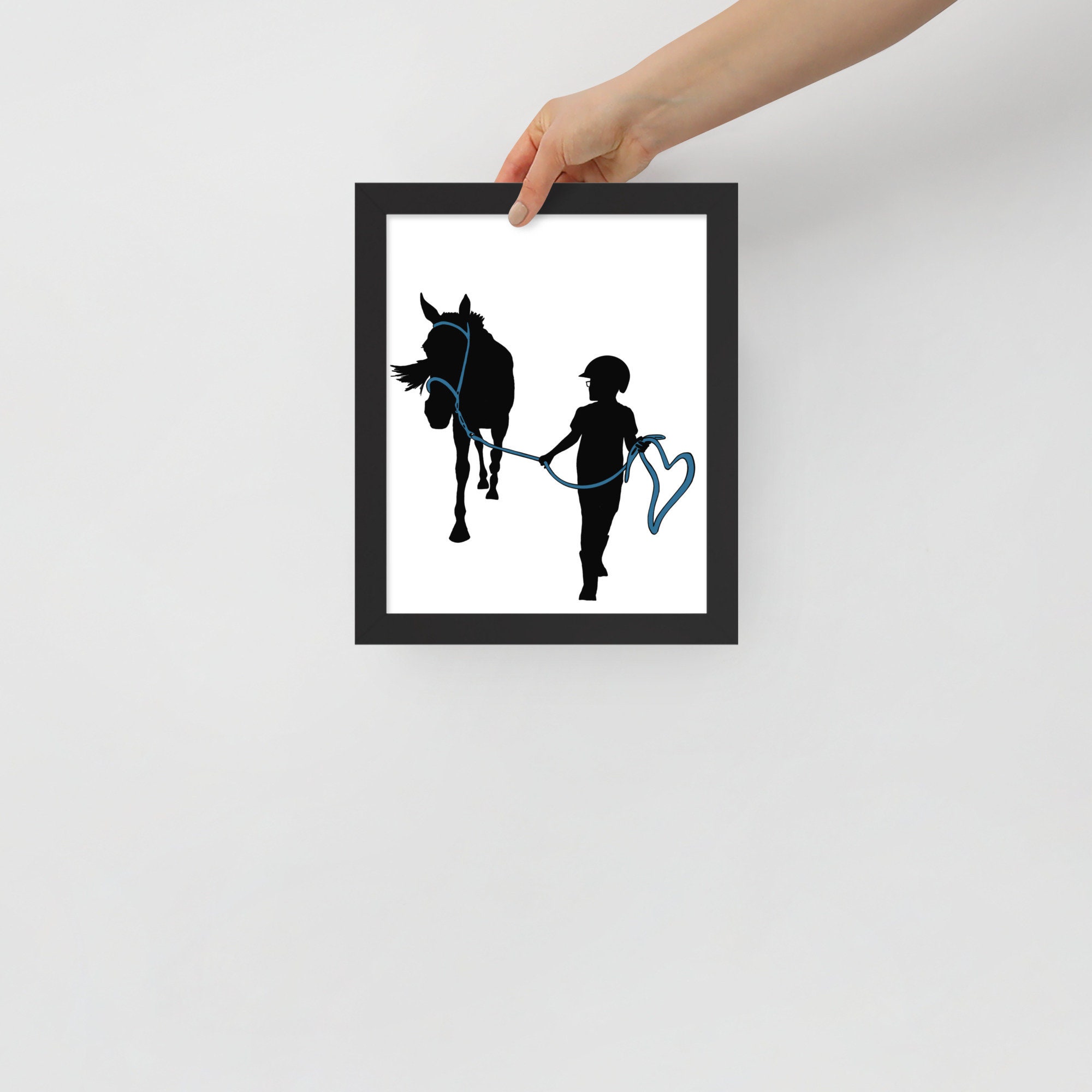 Coleman and Brixton Atro Art Framed Poster - Etsy