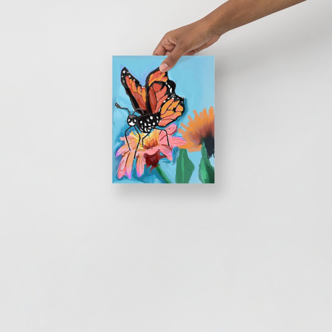 Elizabeth Monarch Art 8x10 Poster Print - Etsy