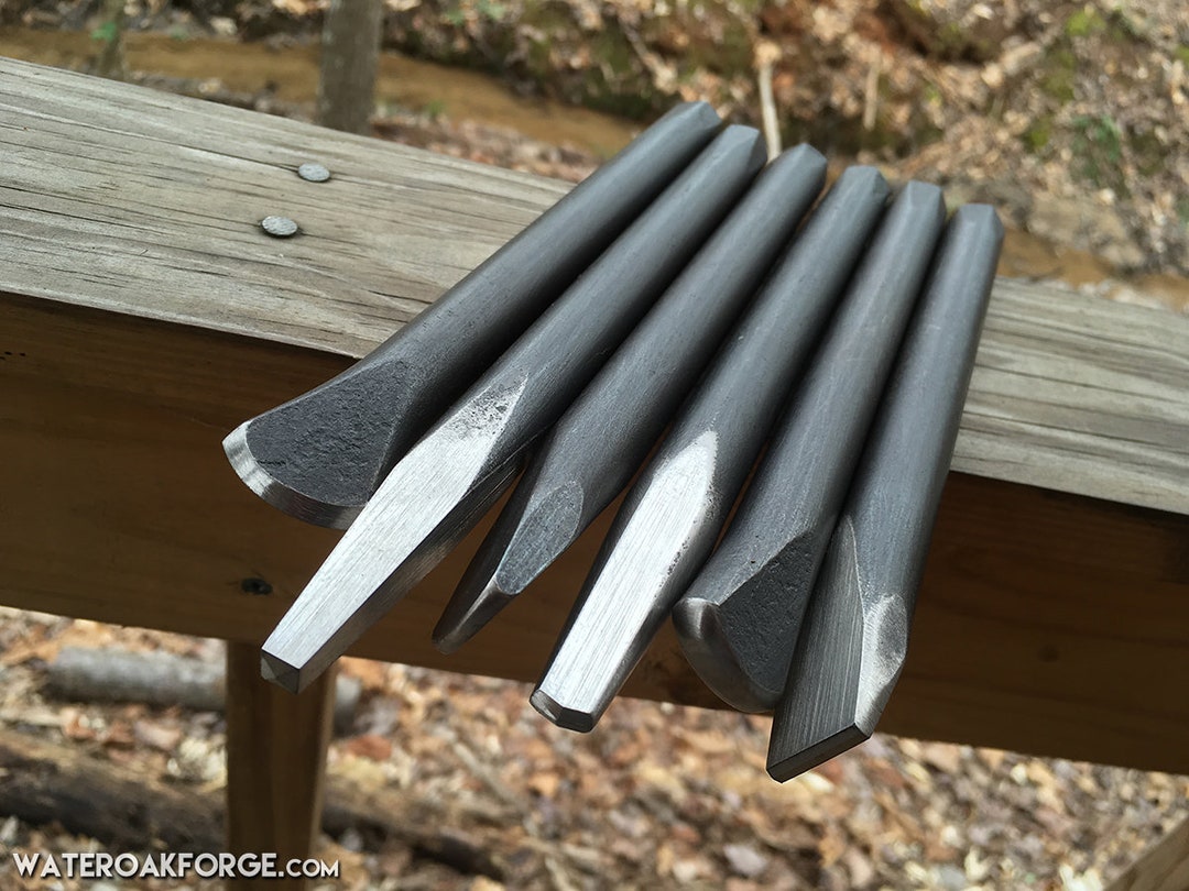 Blacksmith Punch, Chisel and Fuller Set, 6pc - Etsy