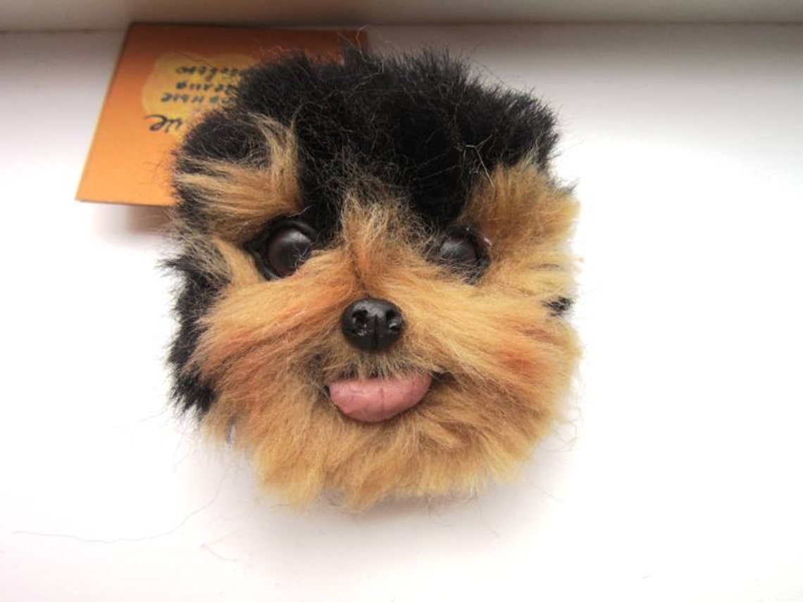 Yorkie Pin/felted Yorkshire Terrier/yorkie Puppy/yorkie - Etsy