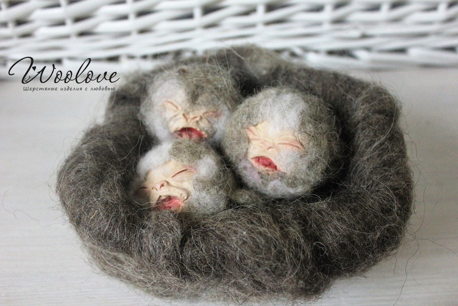 Baby Porgs/Star Wars/The Last Jedi felted Porglets toys in the | Etsy