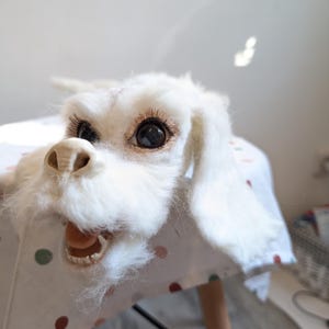 Needle Felted Falcor Plush: Neverending Story Wool Dragon - Etsy