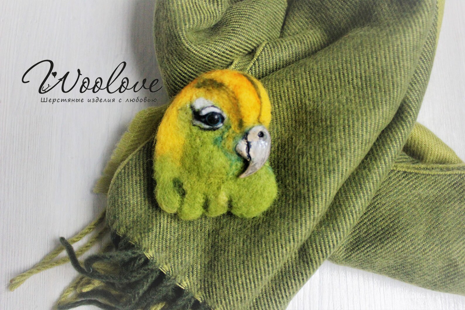 Felted Parrot Brooch/bird Brooch/parrot Jewelry/parrot | Etsy