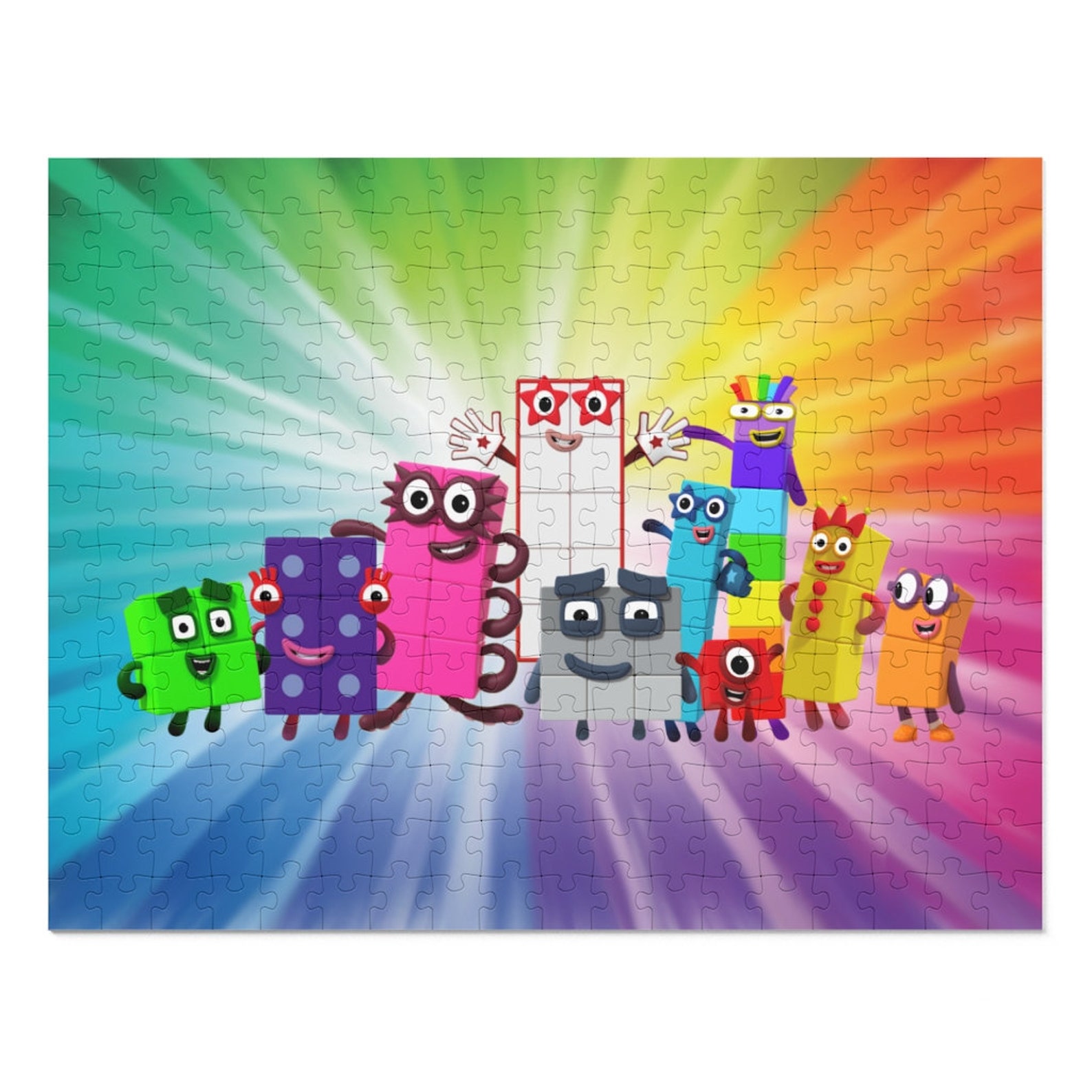 Numberblocks 252 Piece Puzzle | Etsy