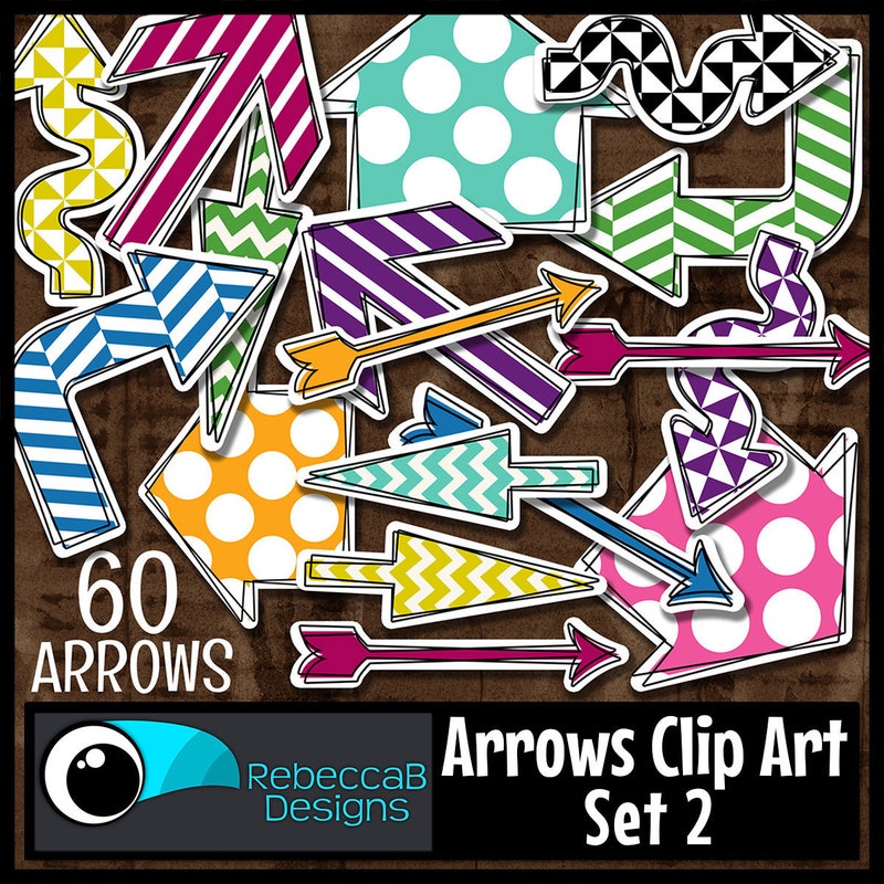 Arrow Clip Art - Etsy