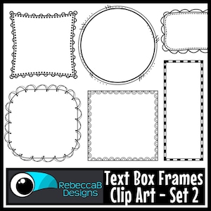 text frame design template