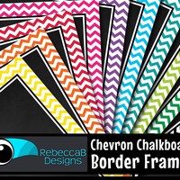 Chalkboard Text Box Frames Clip Art, Text Box Frames Clip Art, Border ...