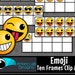 Emoji Ten Frames Clip Art, Emotions Clip Art, Feelings Clip Art, Ten ...