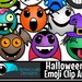 Halloween Emoji Clip Art, Emotions Clip Art, Feelings Clip Art ...