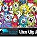 Alien Clip Art Monster Clip Art Sci-fi Aliens Clip Art | Etsy