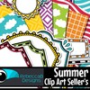 Wavy Clip Art Seller's Kit, Clip Art Kit, Digital Kit, Seller's Clip ...