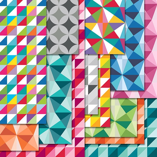 Retro Backgrounds and Borders Clip Art Set 1, Retro Backgrounds ...