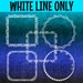 White Line Text Box Border Frames Clip Art Set 4, Text Box Frames ...